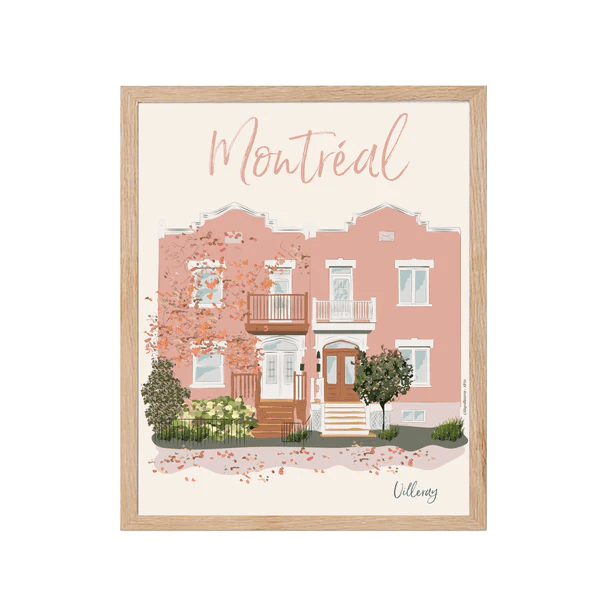 Affiche Montréal Villeray | arloca