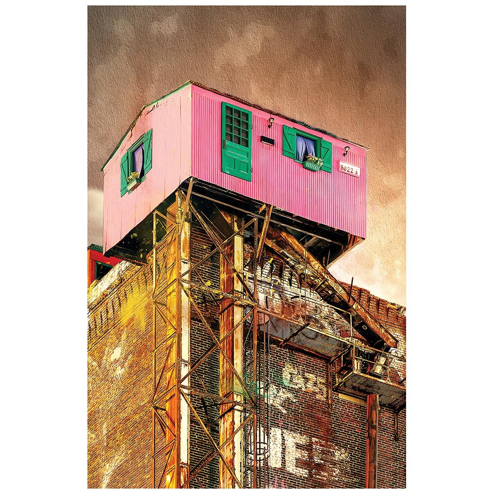 Affiche La petite maison rose – arloca